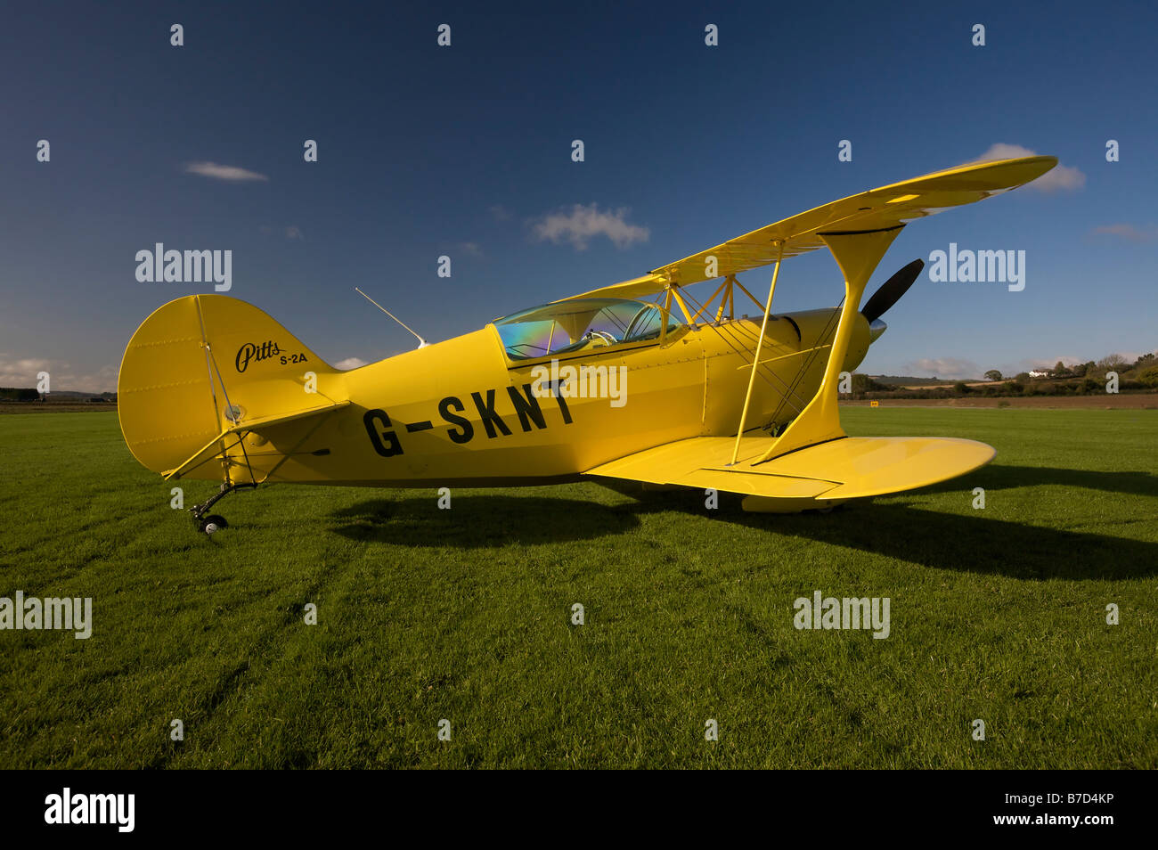 Pitts S2A Two Seater Aerobatic Aircraft Stock Photo - Alamy