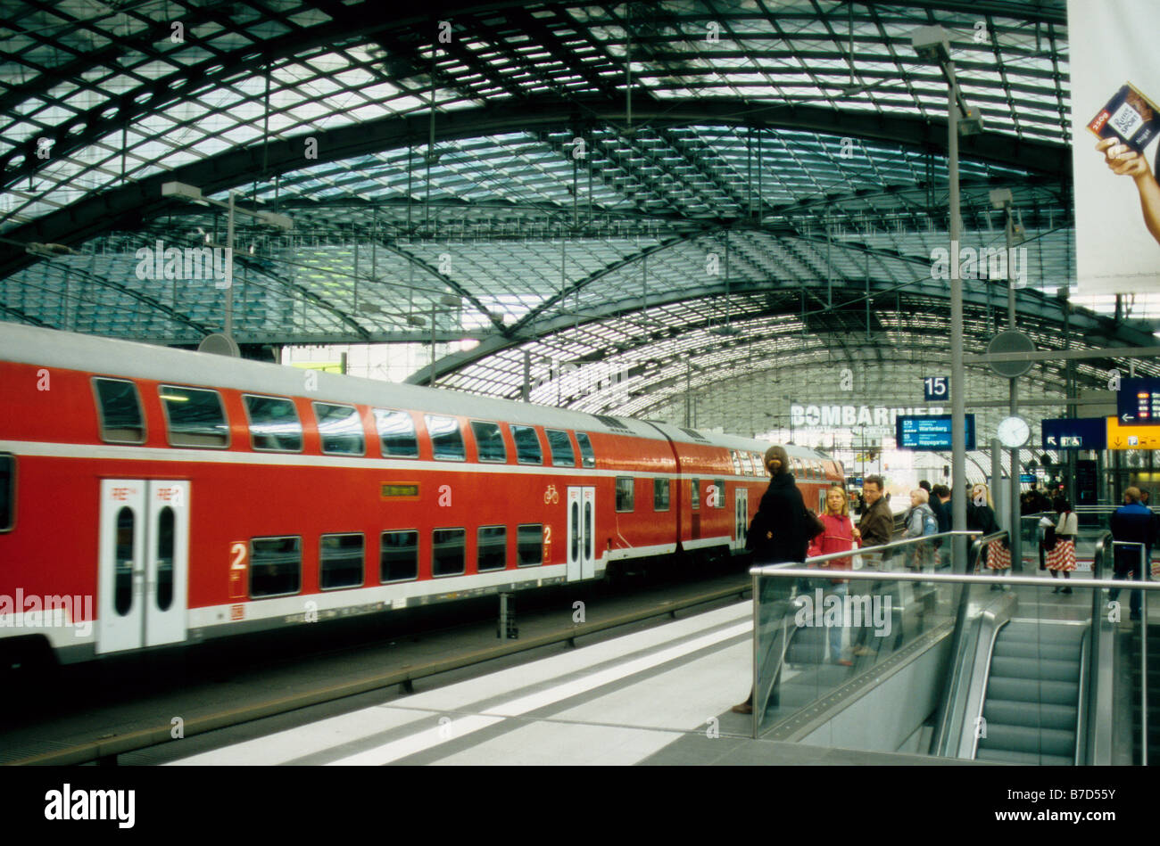 New main railway station europes largest rail junction hi-res stock ...