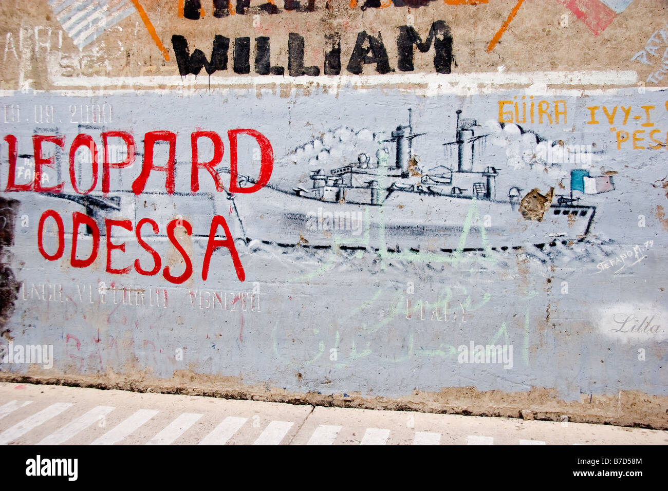 St Vincent Cape Verde Islands Graffiti Stock Photo - Alamy