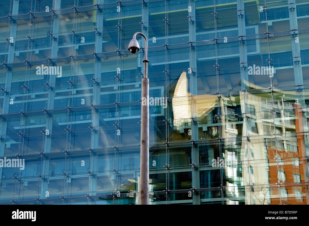 security surveillance camera outside civil justice center Manchester ...