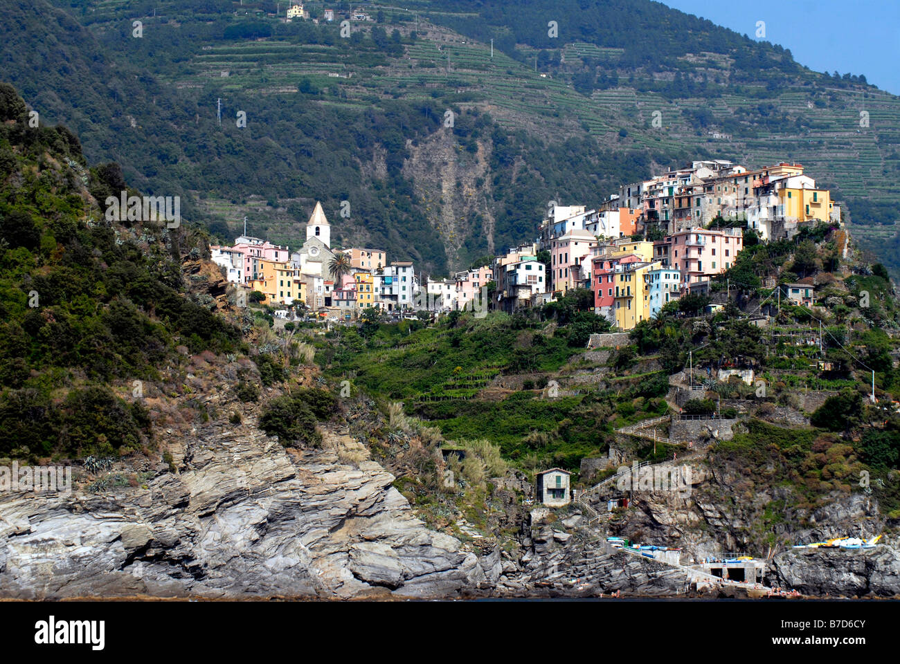 Corniglia, Cinque Terre, Ligury, Italy Stock Photo - Alamy