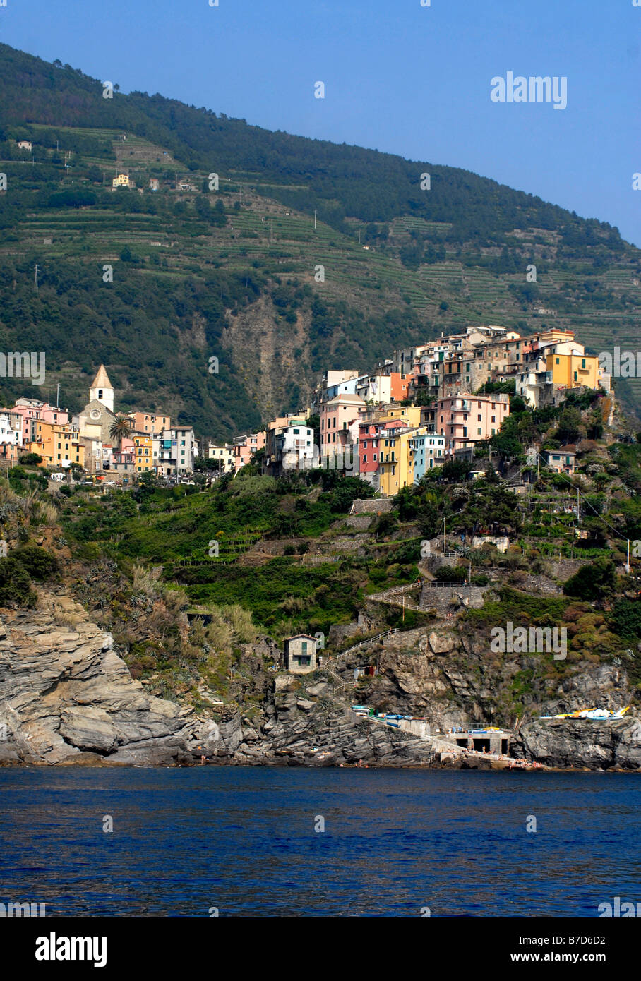 Corniglia, Cinque Terre, Ligury, Italy Stock Photo - Alamy