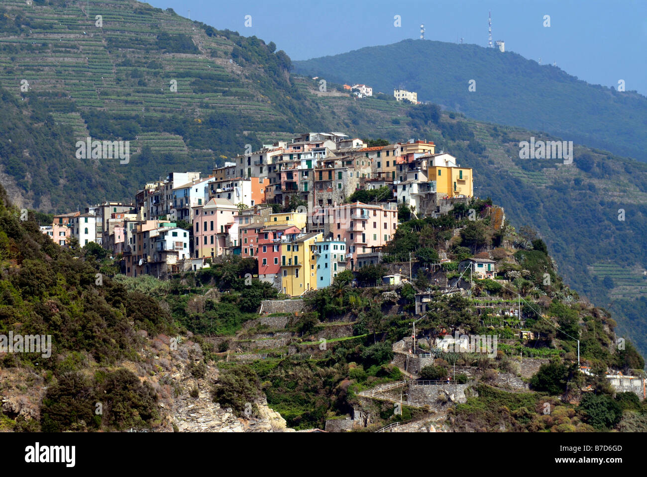 Corniglia, Cinque Terre, Ligury, Italy Stock Photo - Alamy
