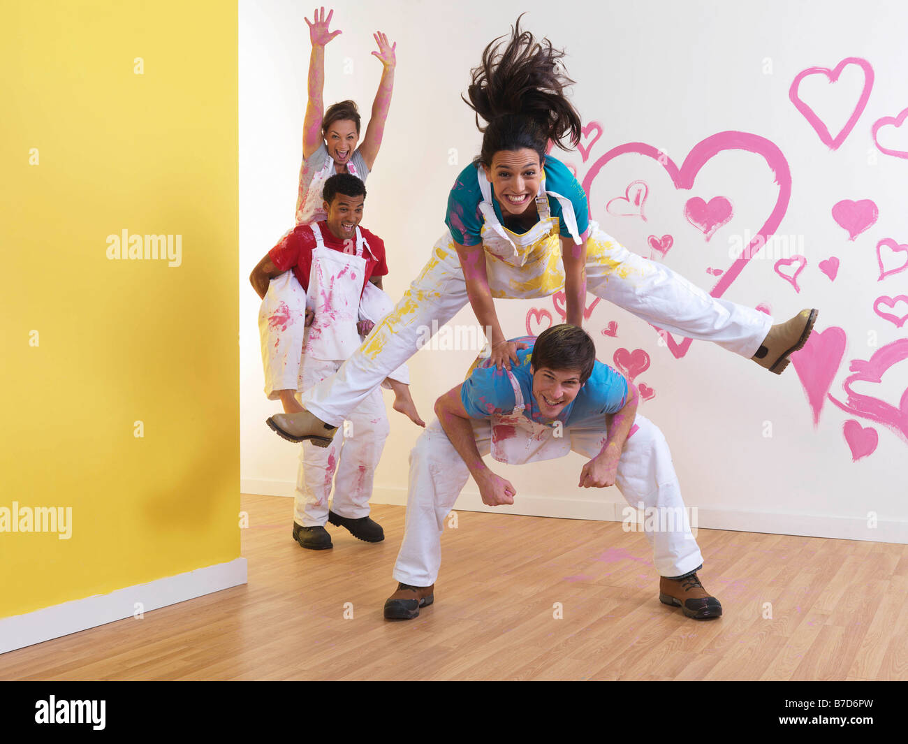 Couples having fun Stock Photo - Alamy