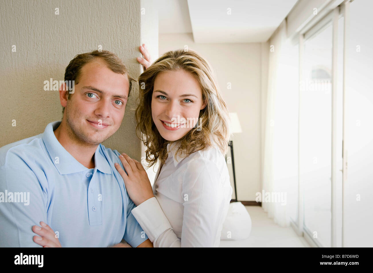 A couple in their home Stock Photo - Alamy