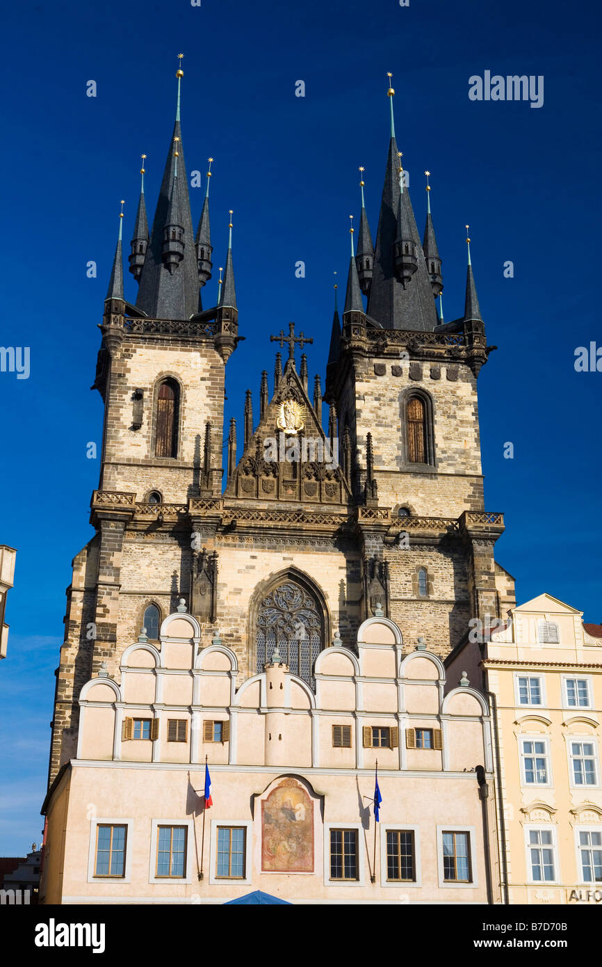 Our Lady in front of Tï¿½n church, Staromestska square, Old Town ...