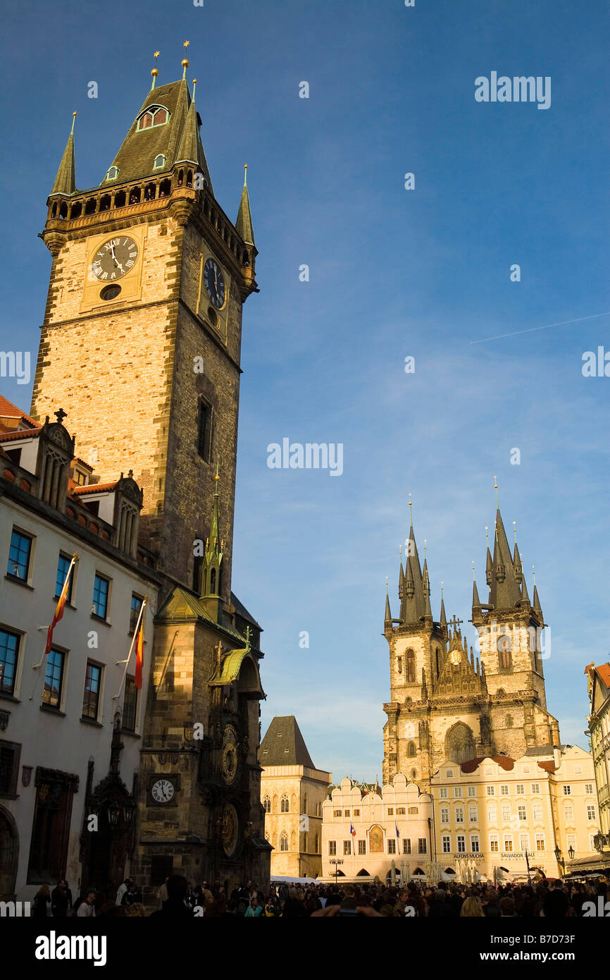 Our Lady in front of Tï¿½n church, Staromestska square, Old Town ...