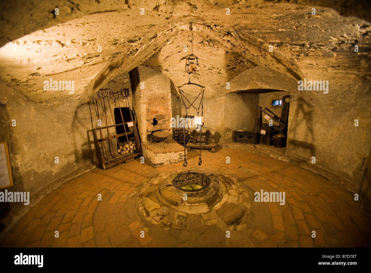 Prison, Dalibor Tower, Prague, Czech Republic, Europe Stock Photo - Alamy
