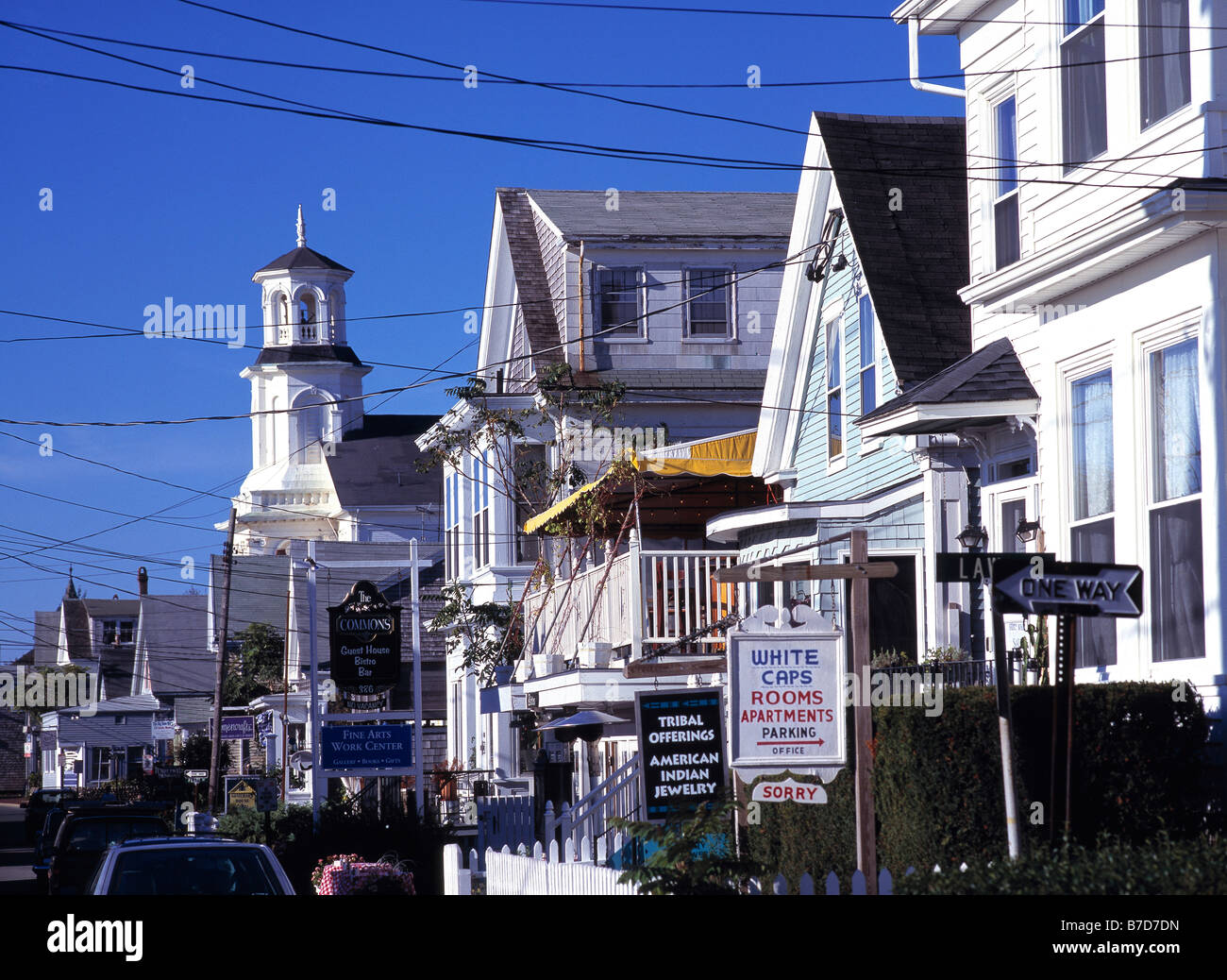 Provincetown guest houses signs hi-res stock photography and images - Alamy
