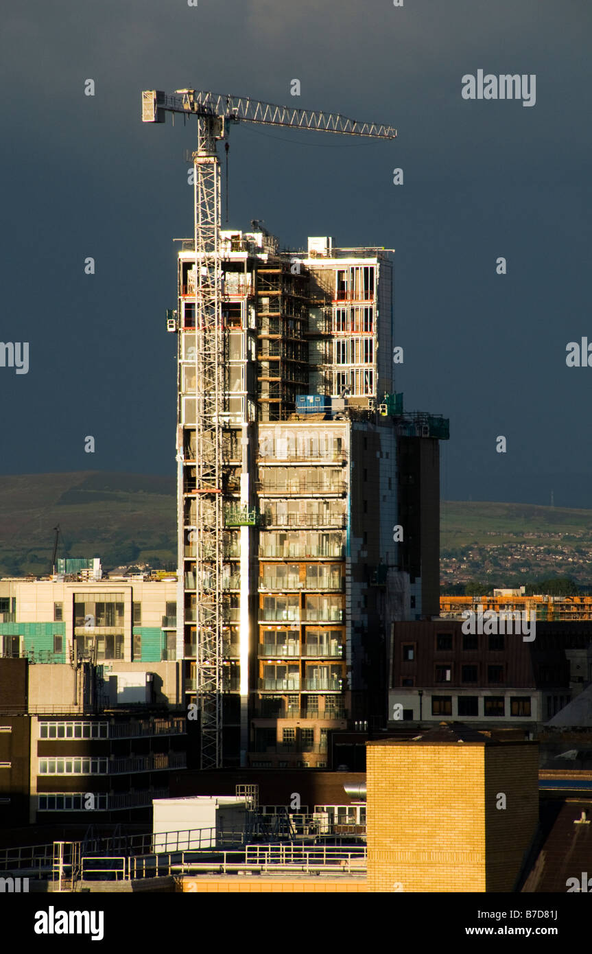 Manchester city centre skyline skyline hi-res stock photography and ...