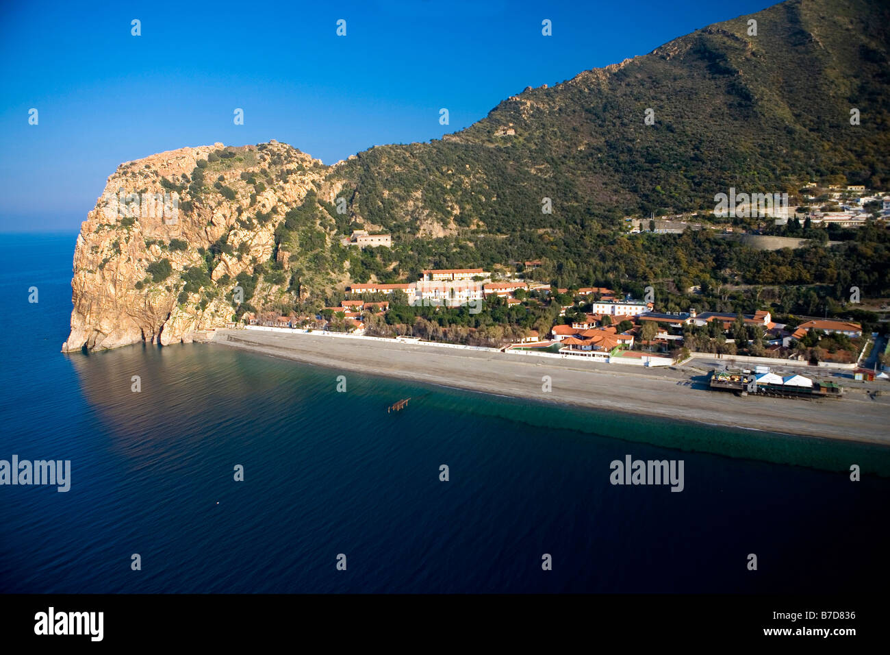 Aerial view of tirreno sea hi-res stock photography and images - Alamy