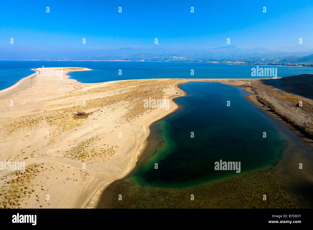 Sandbanks, Laghetti di Maranello, Oliveri, Sicily, Italy Stock Photo ...