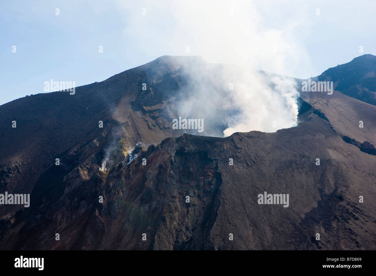 Aerial view stromboli hi-res stock photography and images - Alamy