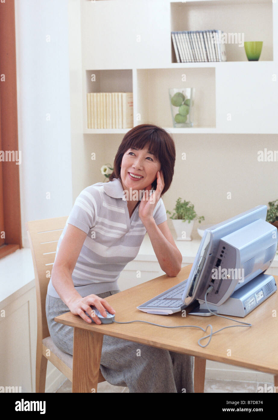 Personal Computer Scene Stock Photo - Alamy