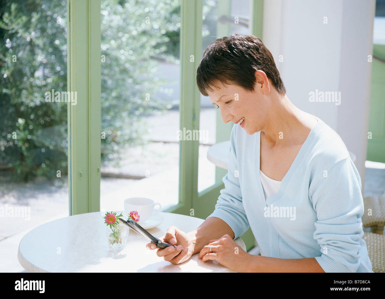 Cellular Phone Scene Stock Photo - Alamy