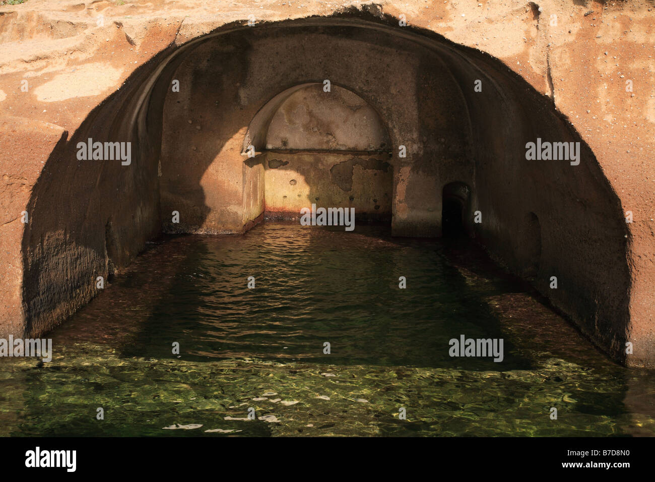 Roman fish pond, Ventotene island, Lazio, Italy Stock Photo - Alamy