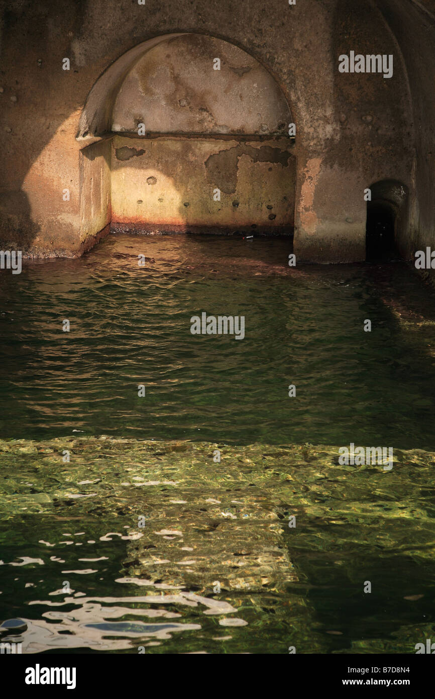 Roman fish pond, Ventotene island, Lazio, Italy Stock Photo - Alamy