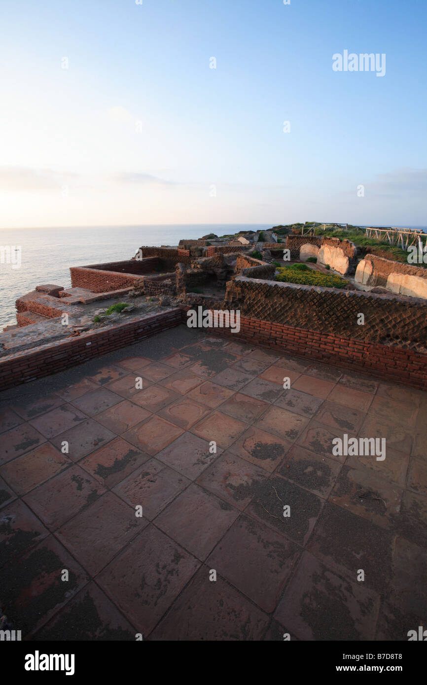 Archaeological area of Villa Giulia, Ventotene island, Lazio, Italy ...
