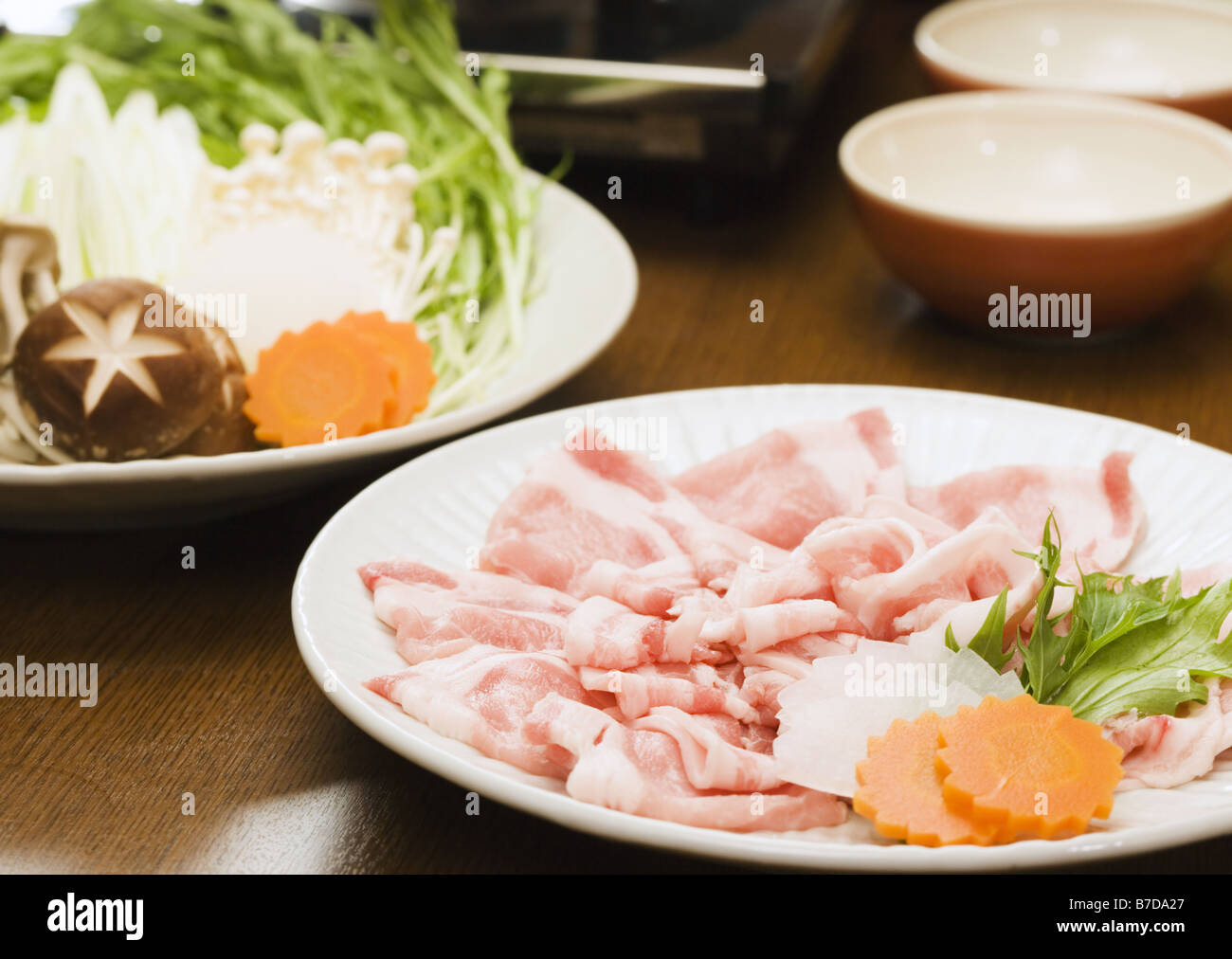 Boiled pork slice hi-res stock photography and images - Alamy
