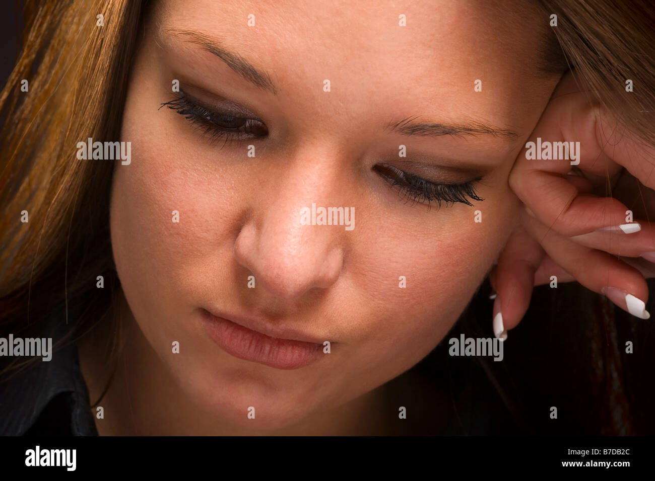 Sulky woman hi-res stock photography and images - Alamy