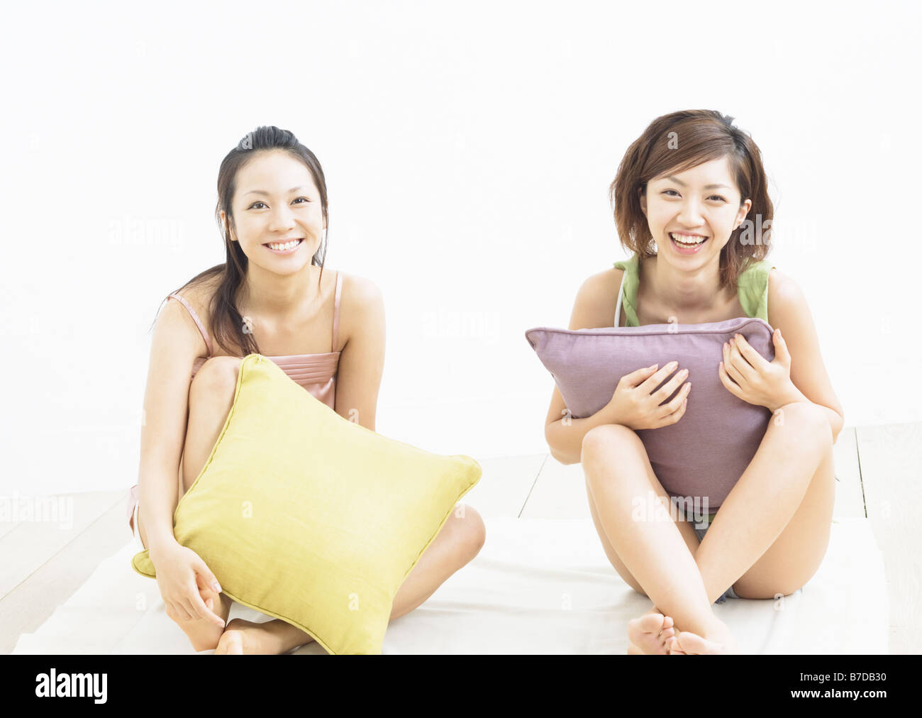 Two young women Stock Photo - Alamy