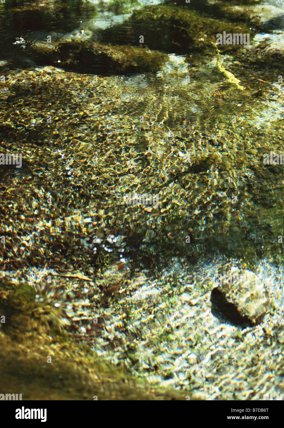 Surface of River Stock Photo - Alamy