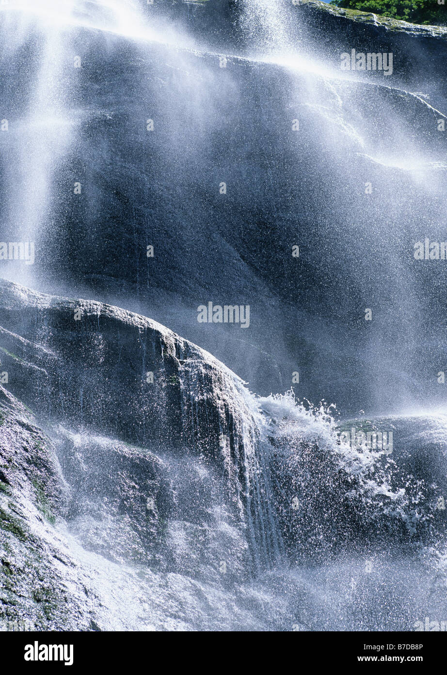 Waterfall process background hi-res stock photography and images - Alamy