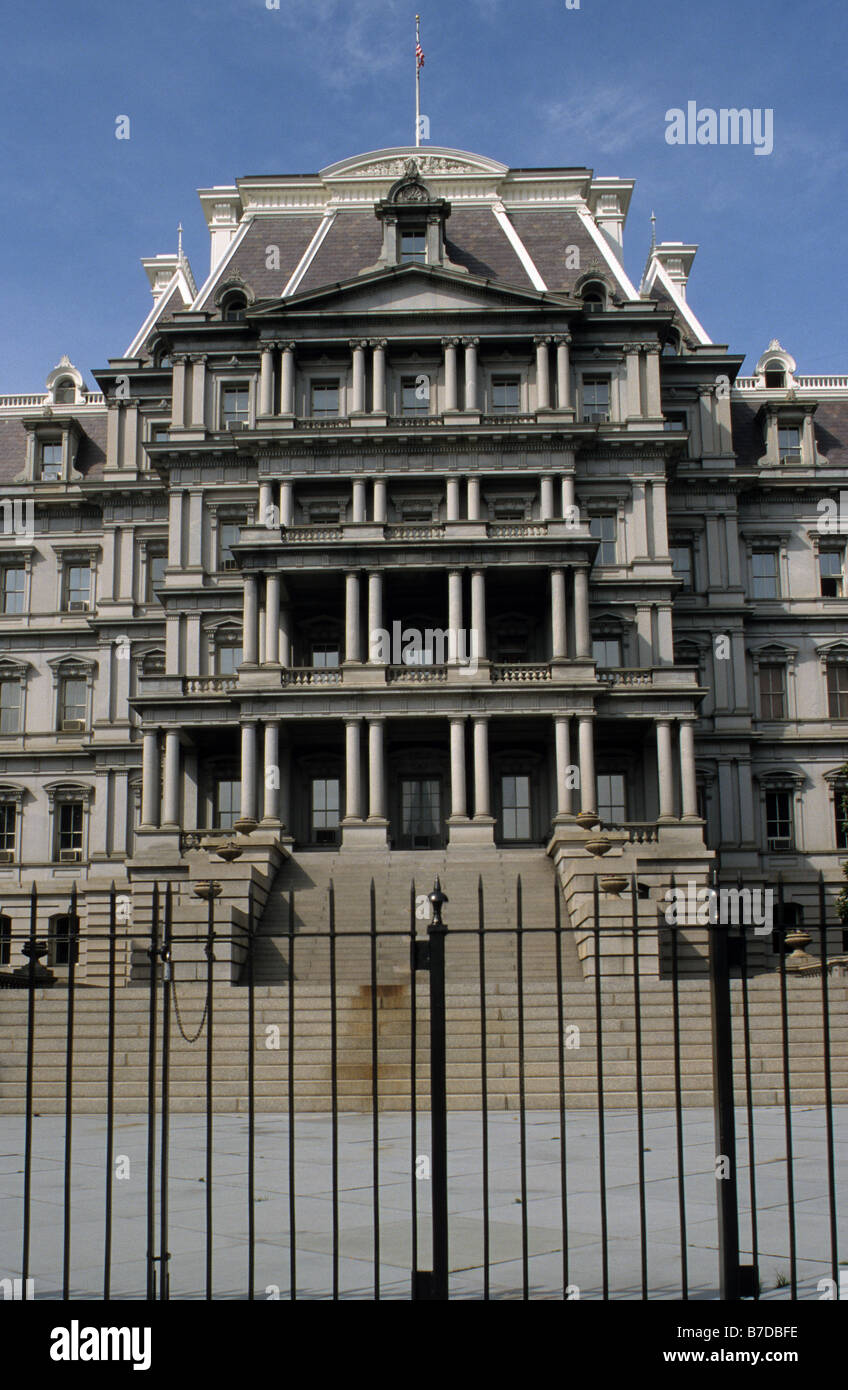 Washington, DC. The Eisenhower, formerly Old, Executive Office Building ...