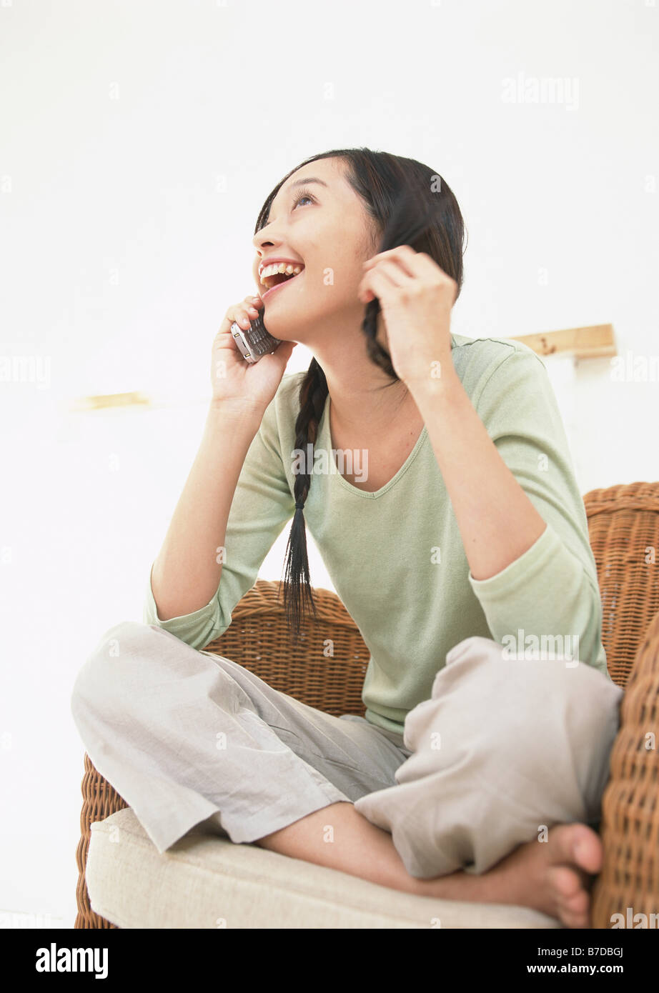 Cellular Phone Scene Stock Photo - Alamy