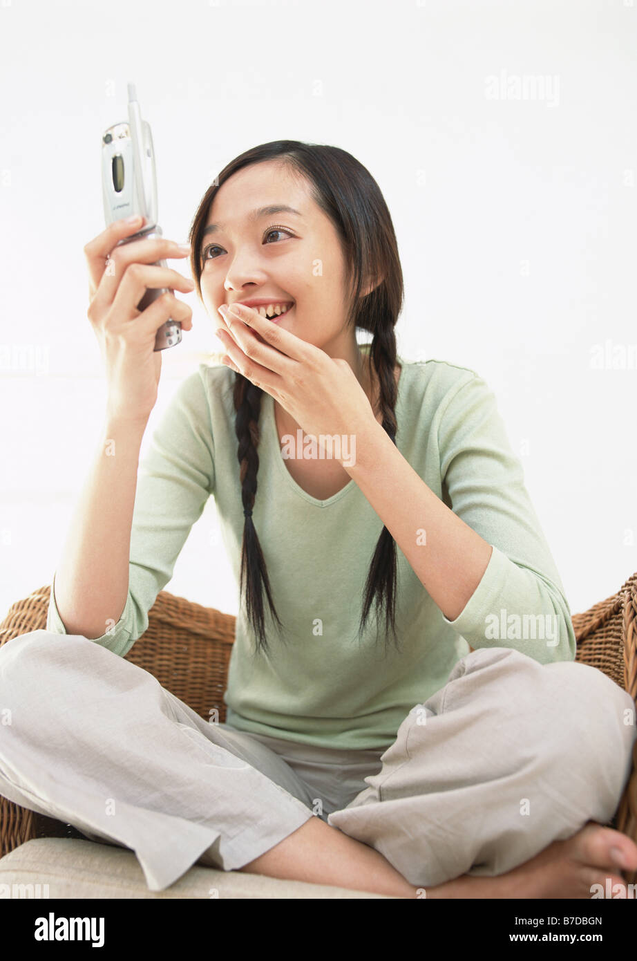 Cellular Phone Scene Stock Photo - Alamy