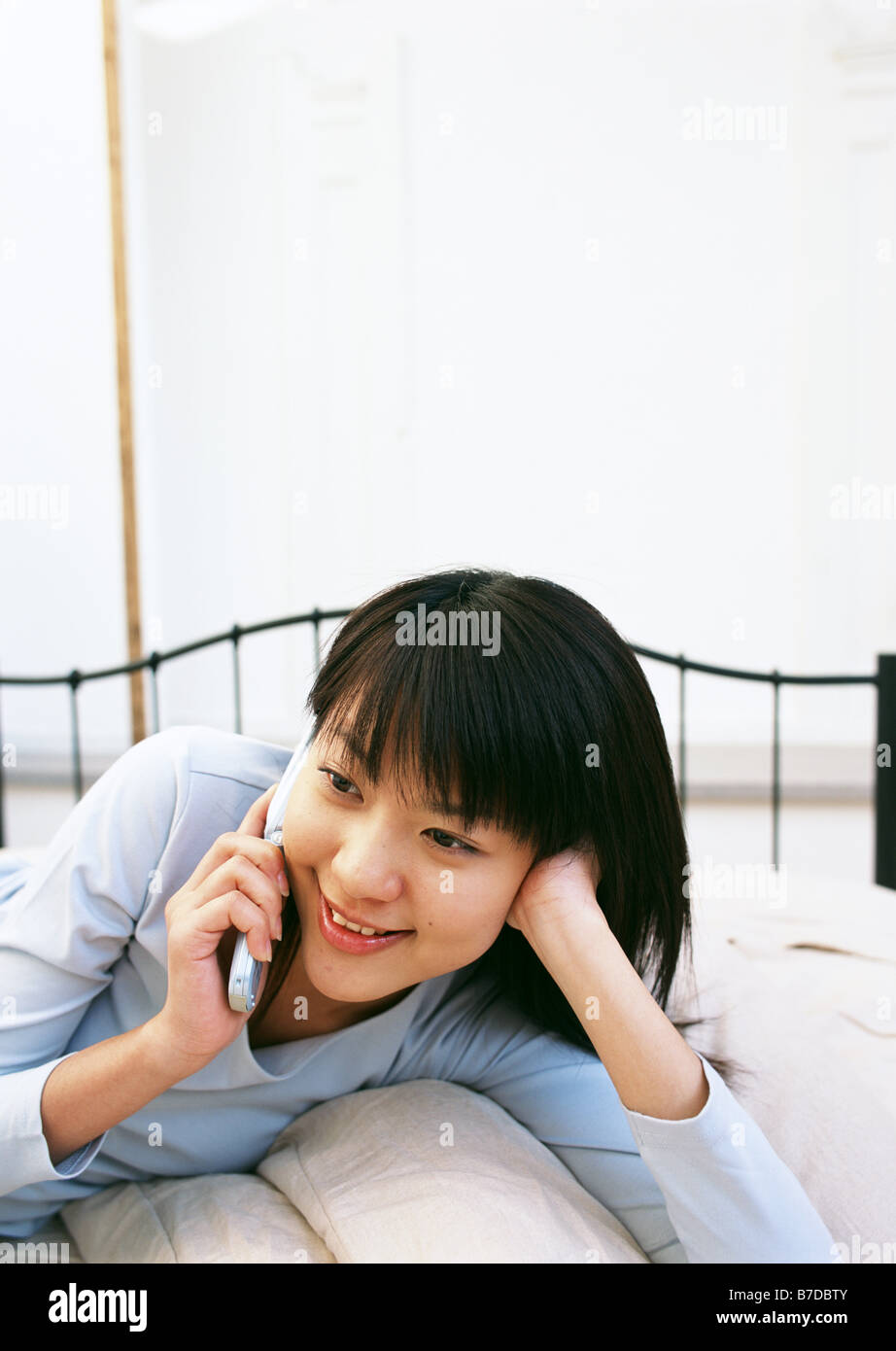 Cellular Phone Scene Stock Photo - Alamy