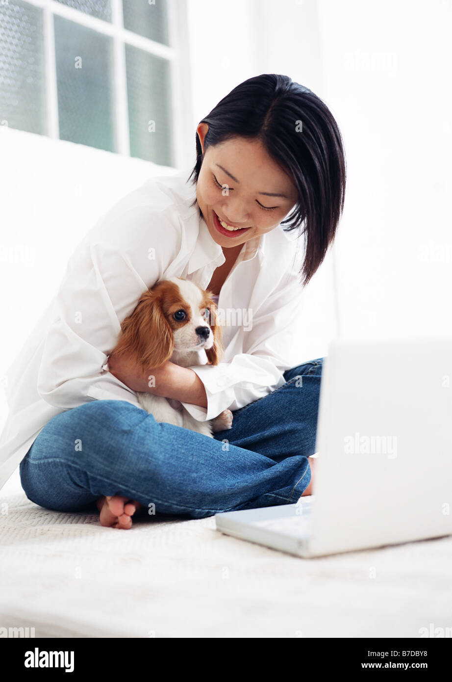 Personal Computer Scene Stock Photo - Alamy