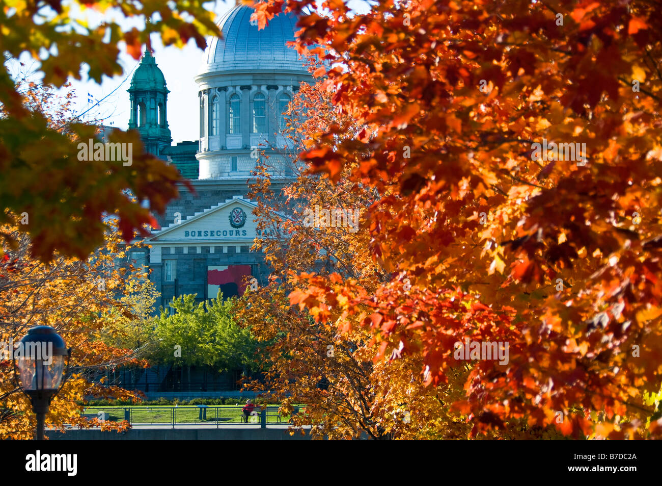 Bonsecours market street hi-res stock photography and images - Alamy