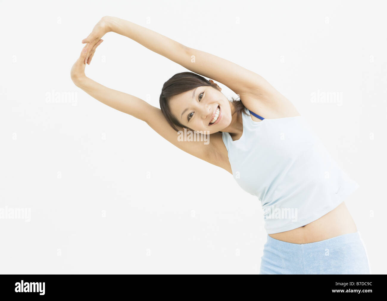 Upper body exercise Cut Out Stock Images & Pictures - Alamy