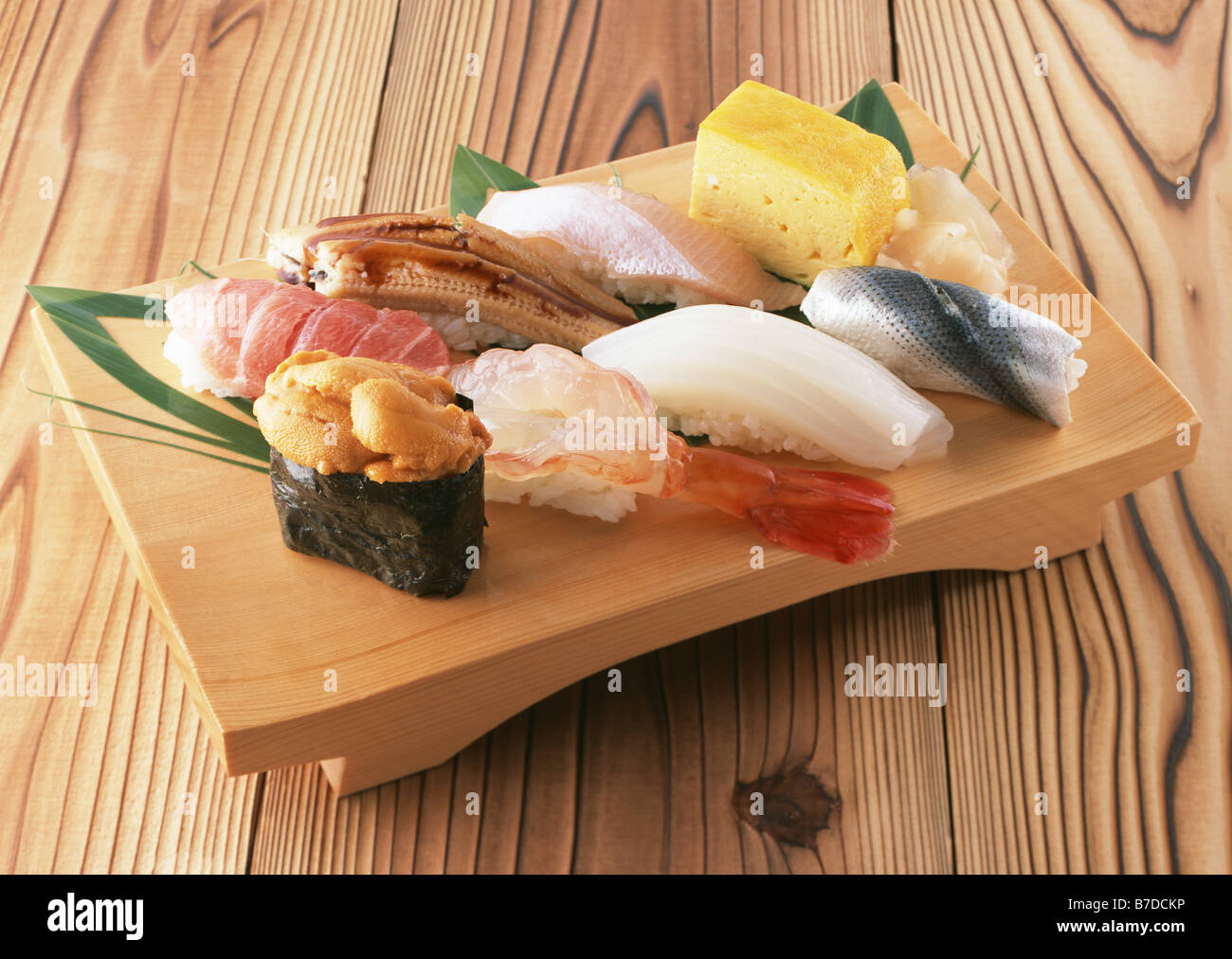 Selection of sushi Stock Photo - Alamy