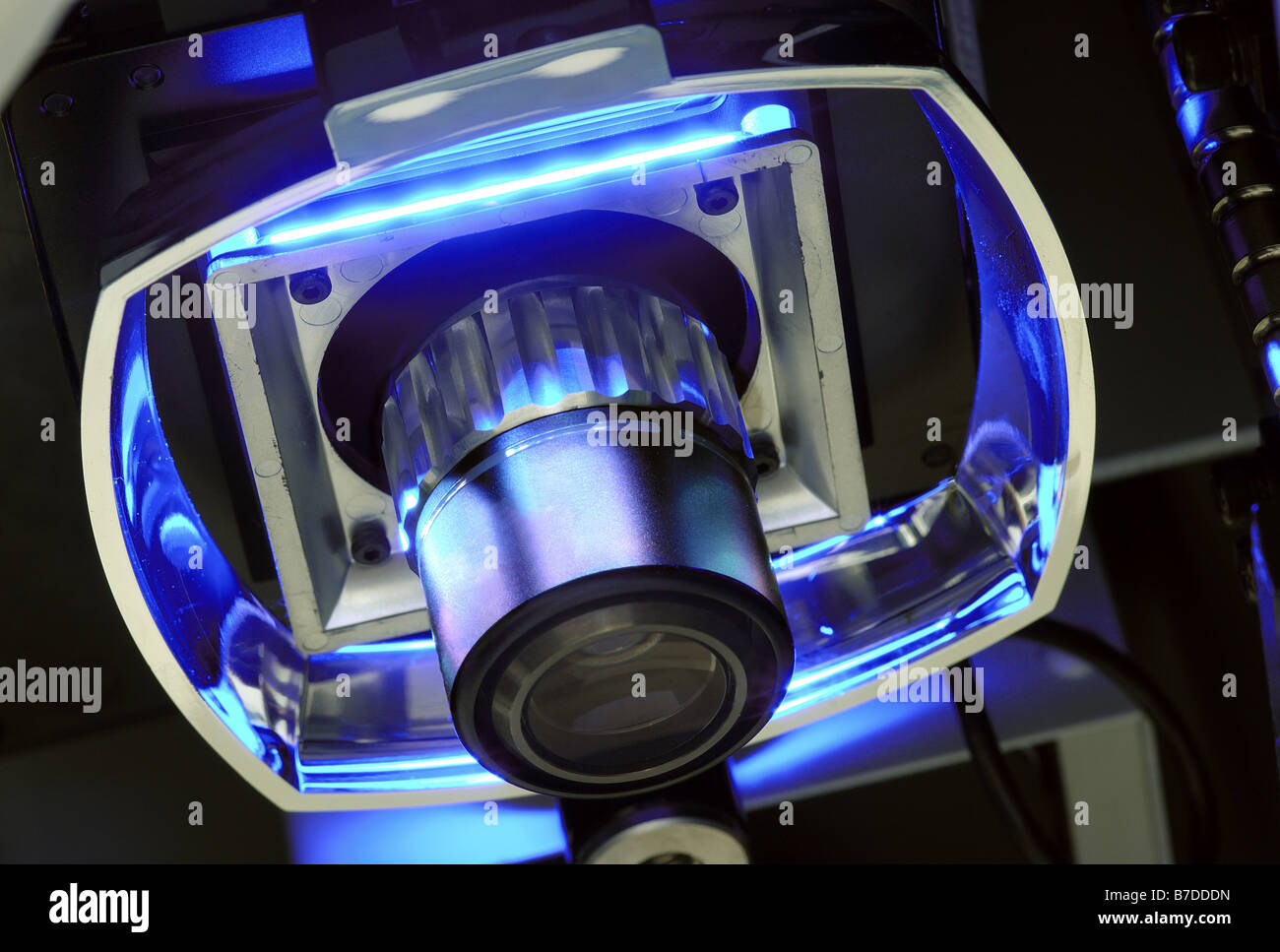 Measurement technology of a Ring light Stock Photo - Alamy