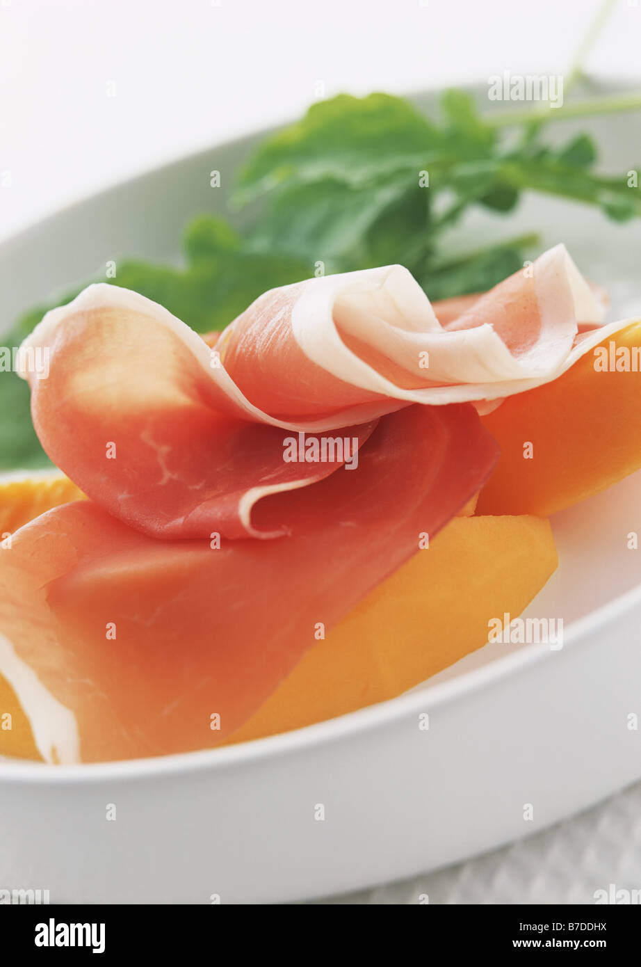 Raw Ham Salad Stock Photo - Alamy
