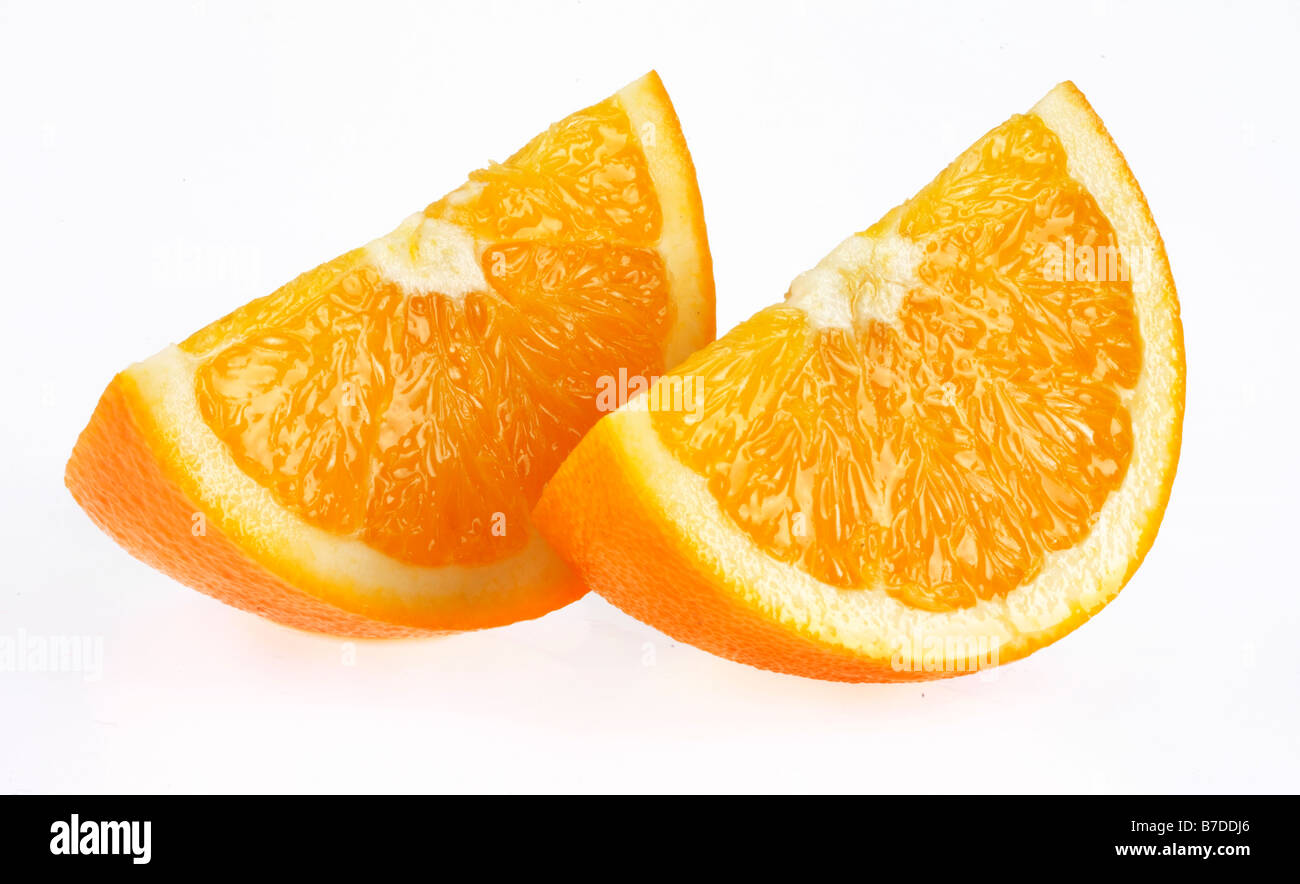 ORANGES PIECES CUT OUT Stock Photo - Alamy