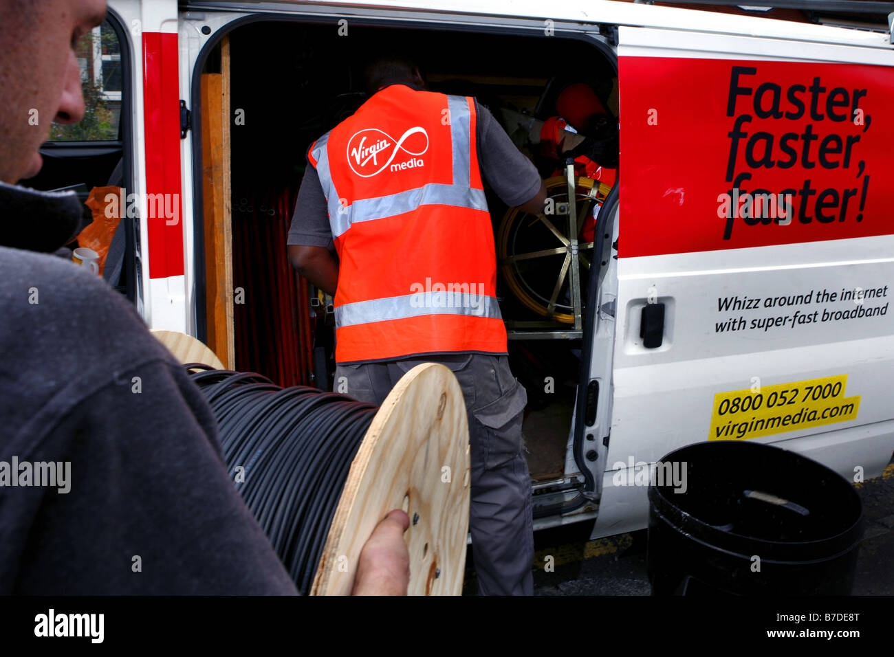 Virgin media van hi-res stock photography and images - Alamy