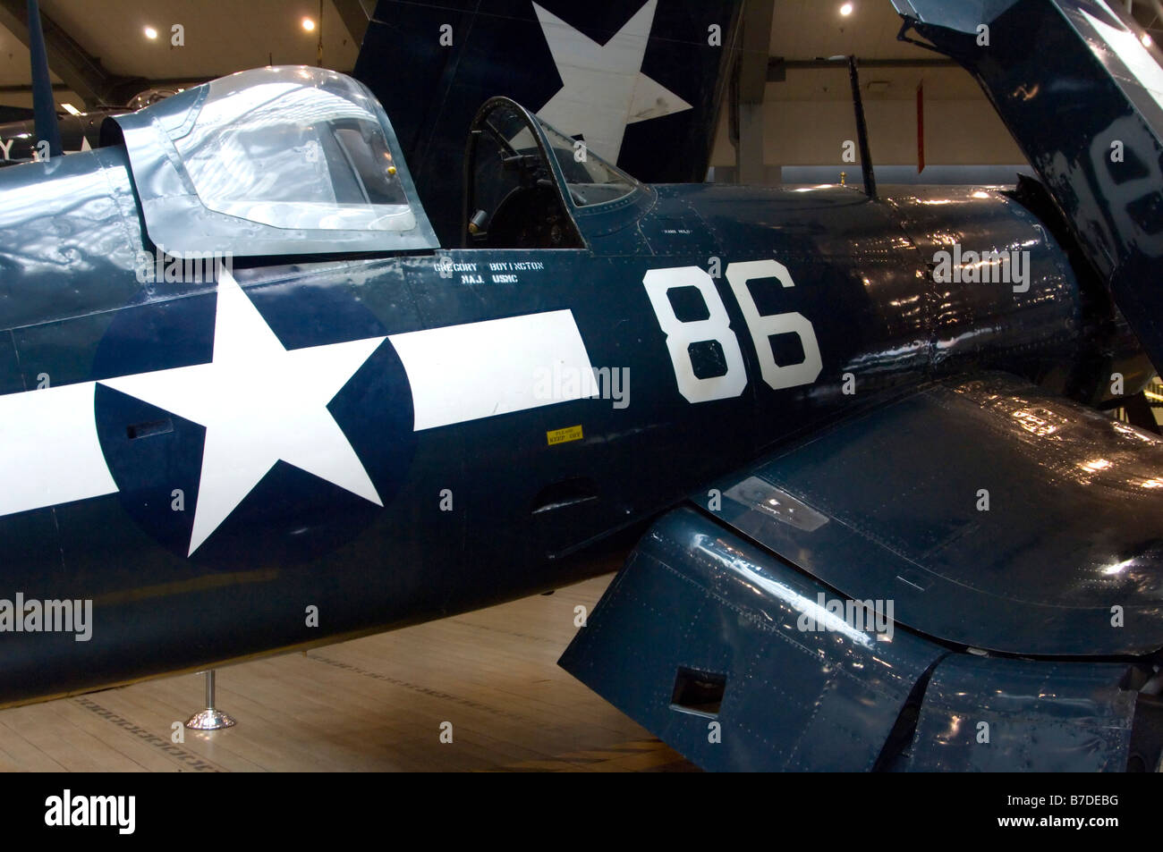 FG Corsair Goodyear aircraft Stock Photo - Alamy