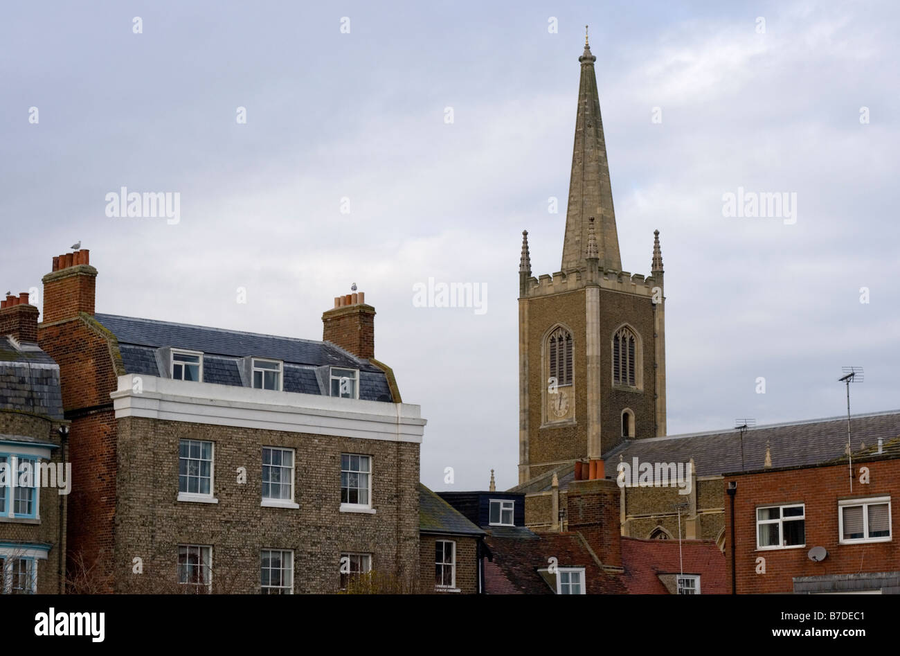 St Nicholas church at Harwich Essex Stock Photo - Alamy