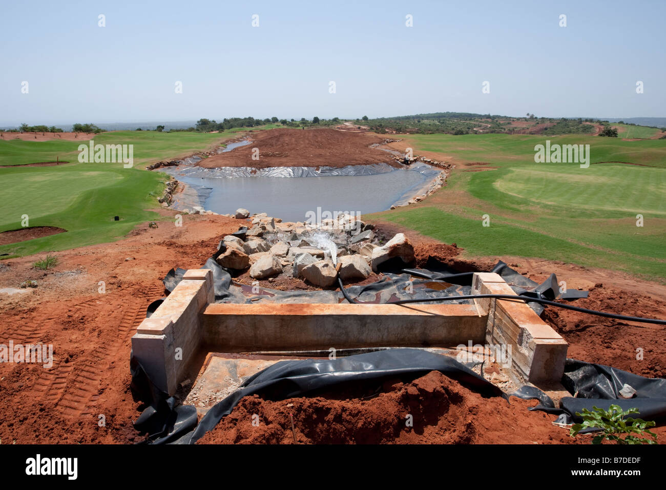 Golf course construction hi-res stock photography and images - Alamy