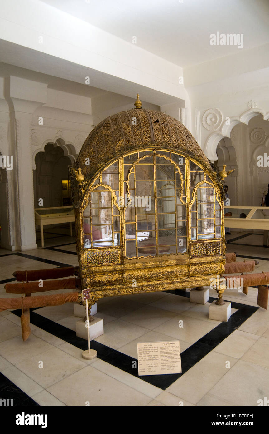 Palaki. Meherangarh Fort. Jodhpur. Rajasthan. India Stock Photo - Alamy