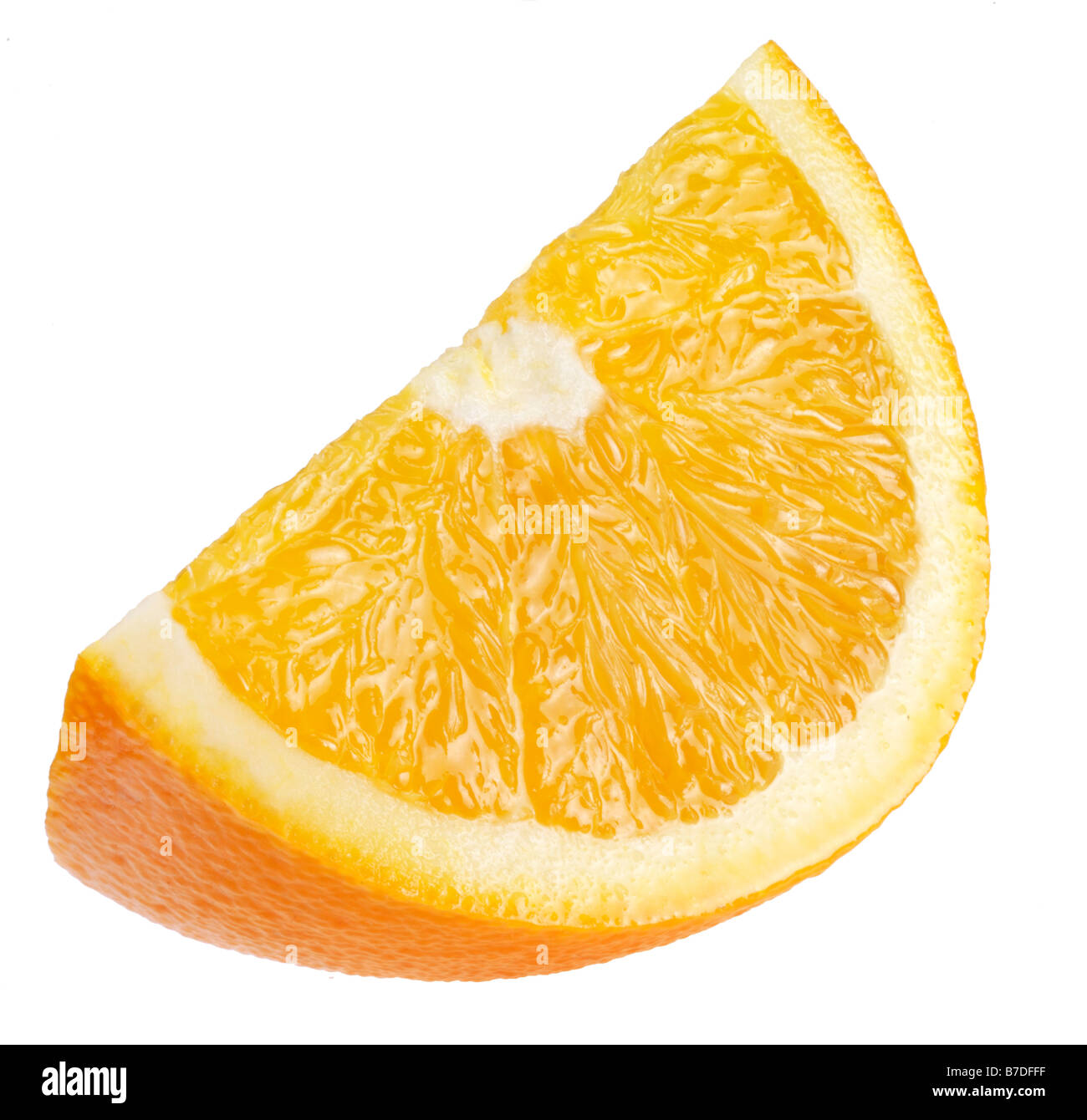 ORANGES SEGMENT CUT OUT Stock Photo - Alamy