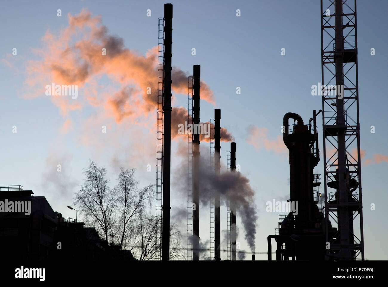 Chimneys steam hi-res stock photography and images - Alamy