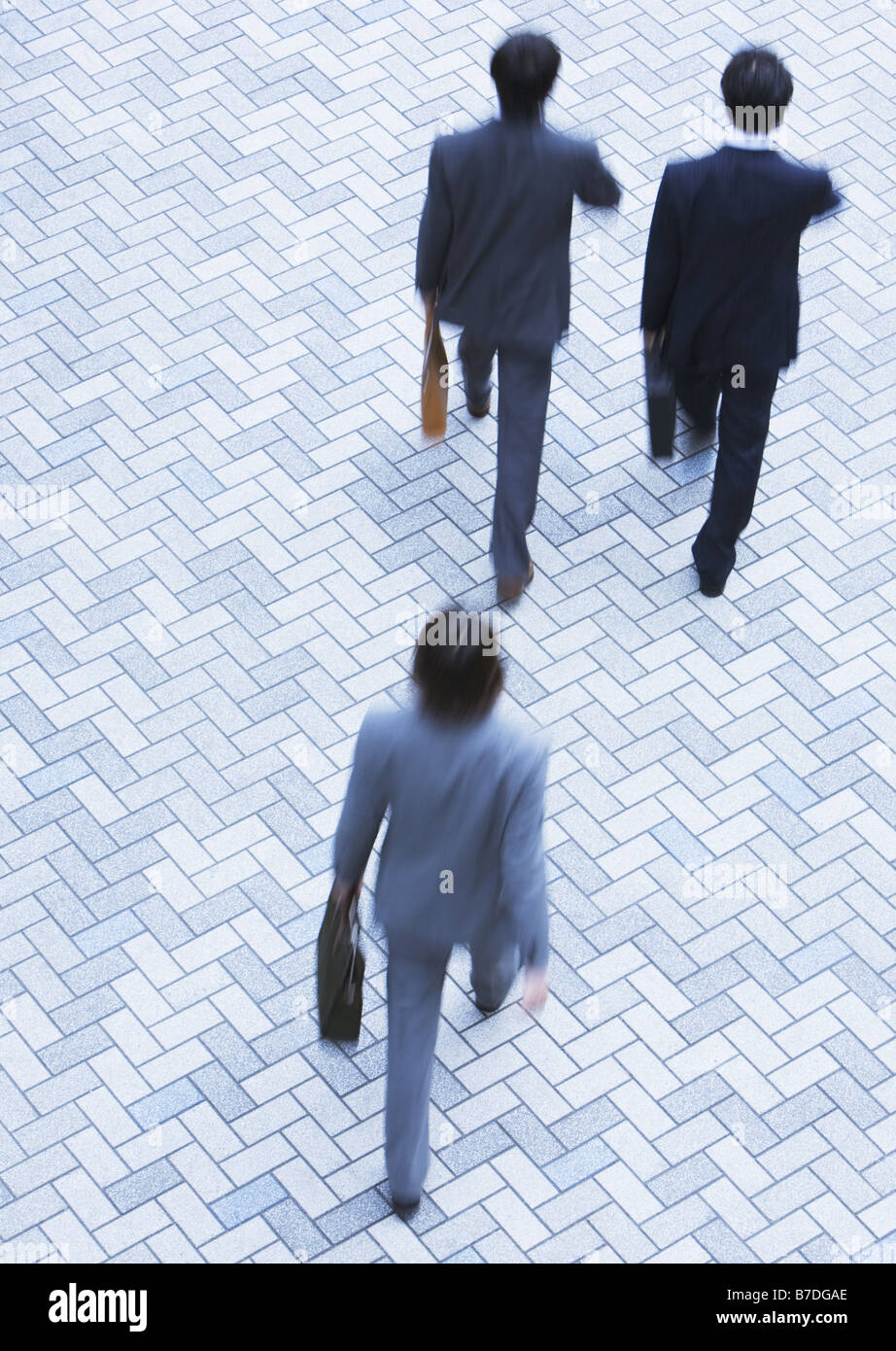 Businessmen going to work Stock Photo - Alamy