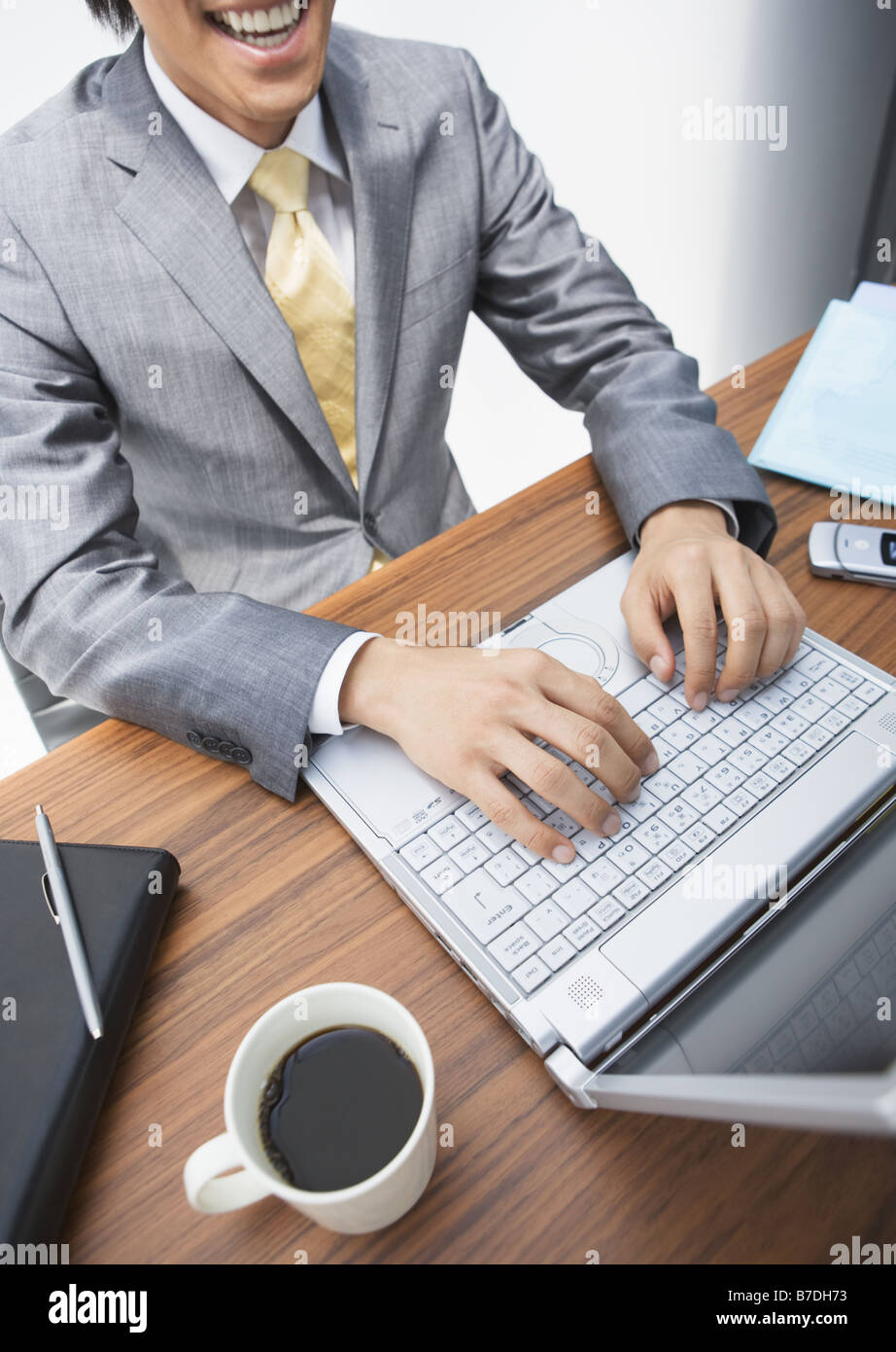 Working in the office Stock Photo - Alamy