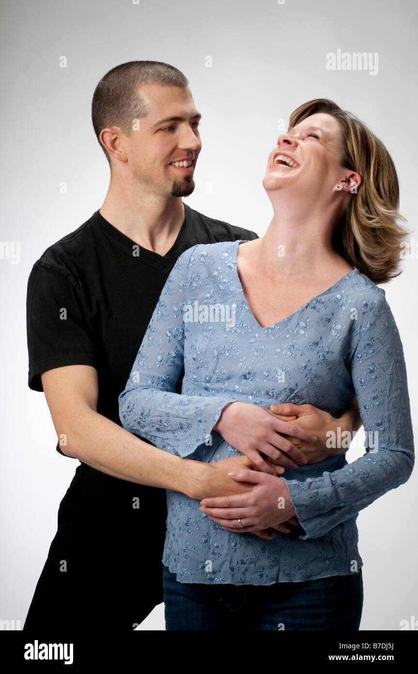 Loving supportive husband holding hi-res stock photography and images ...