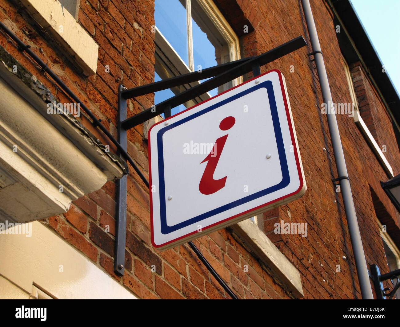 Tourist Information Sign Stock Photo - Alamy