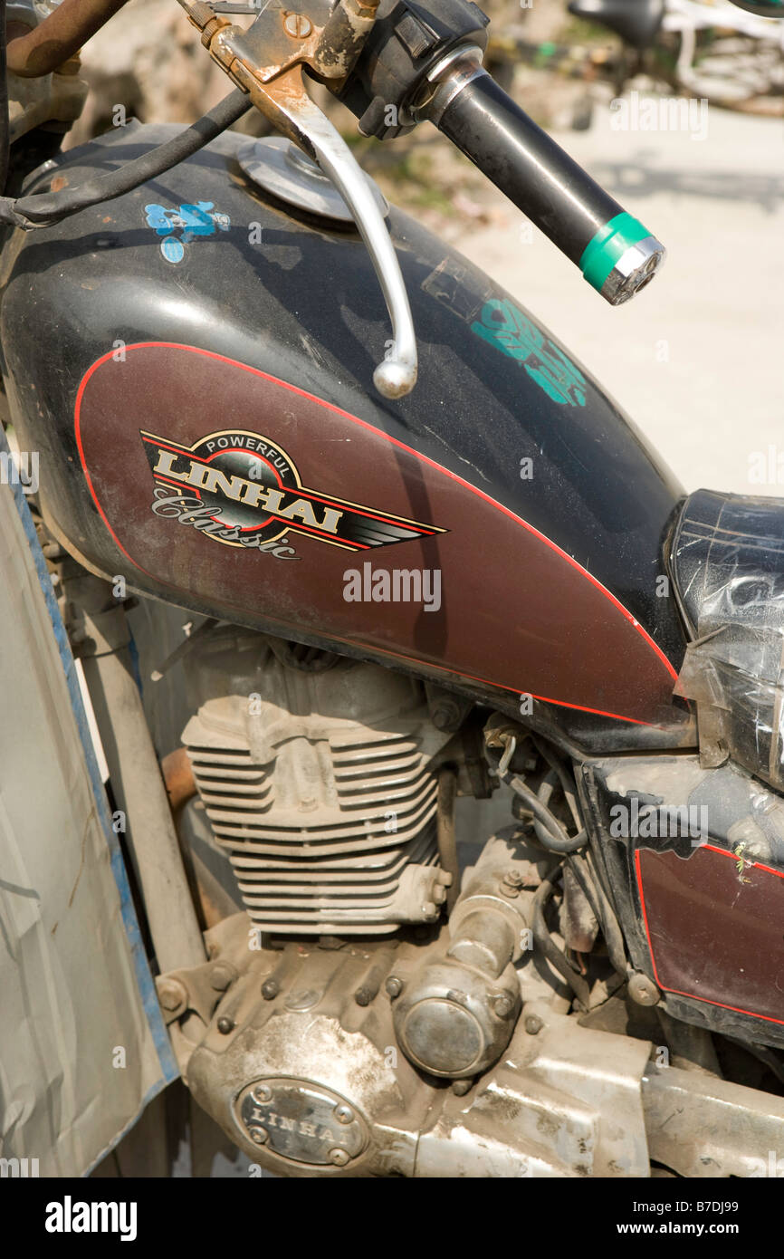 linhai motorcycle china shanghai Stock Photo - Alamy